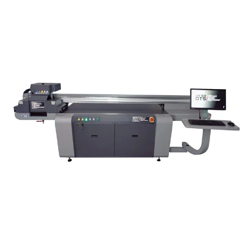 Direct Color Systems UV-53DTS (4") Flatbed Printer